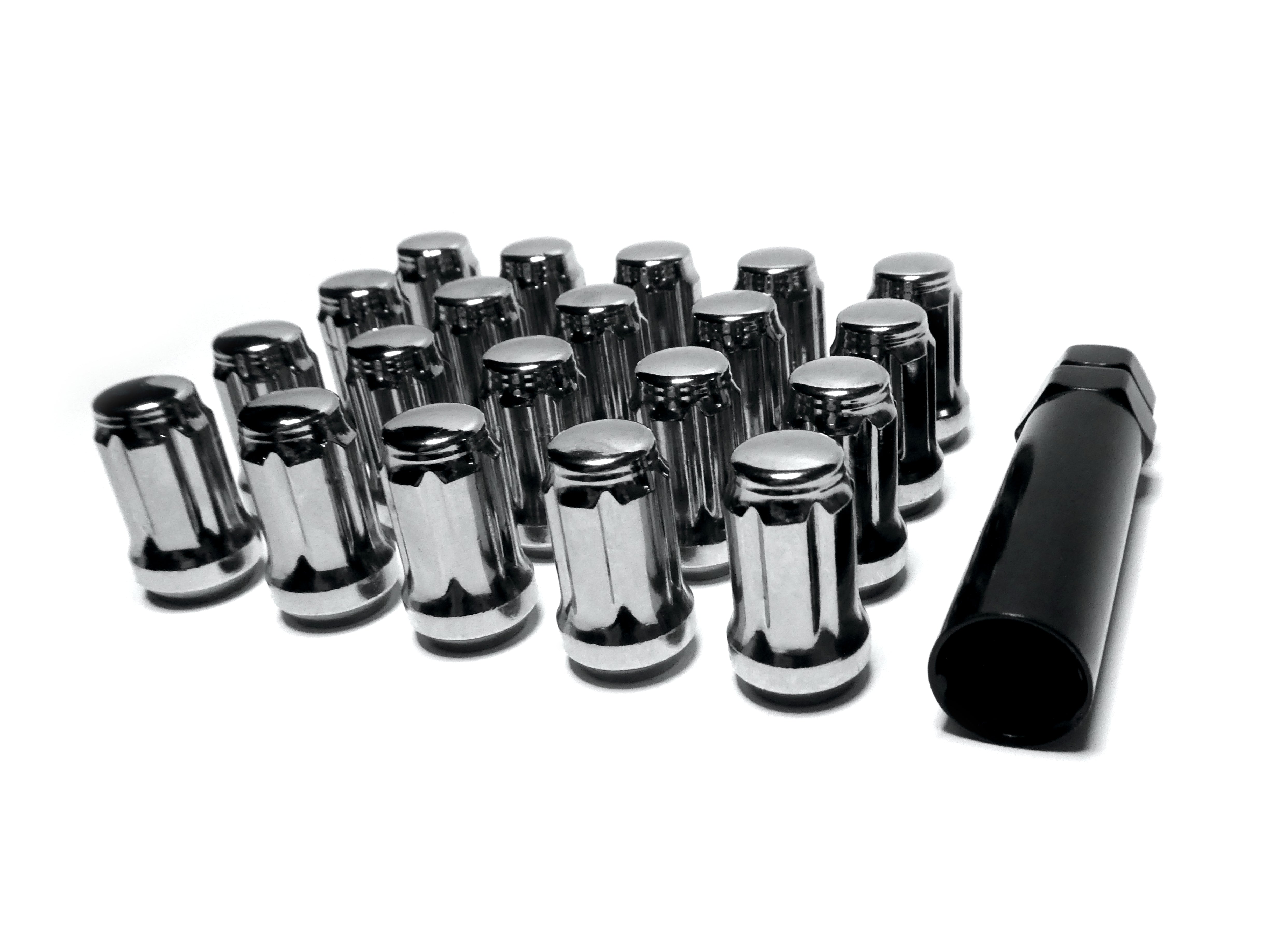 Splined Nut M12x1.5 Chrome – Street District